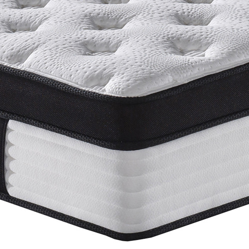 Pocket spring mattress with latex top store
